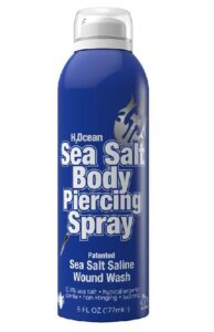 Best Sea Salt Spray For Piercings in 2021 | Expert Advice - Piercinghome